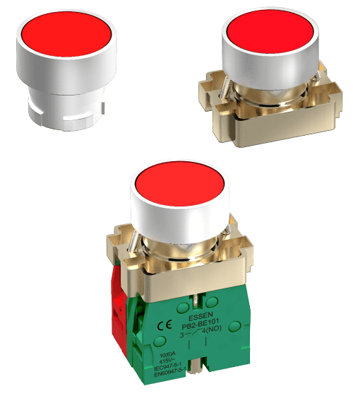 Push Button Switch | Durable & Reliable PB2 Series | Essen Deinki