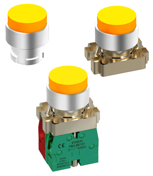 Push Button Switch | Durable & Reliable PB2 Series | Essen Deinki
