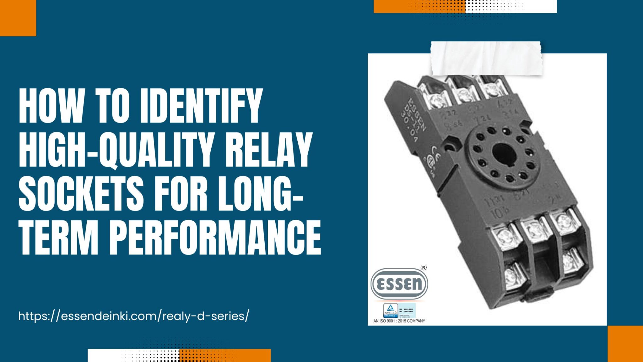 Relay Socket | How to Identify High-Quality Options | Essen Deinki