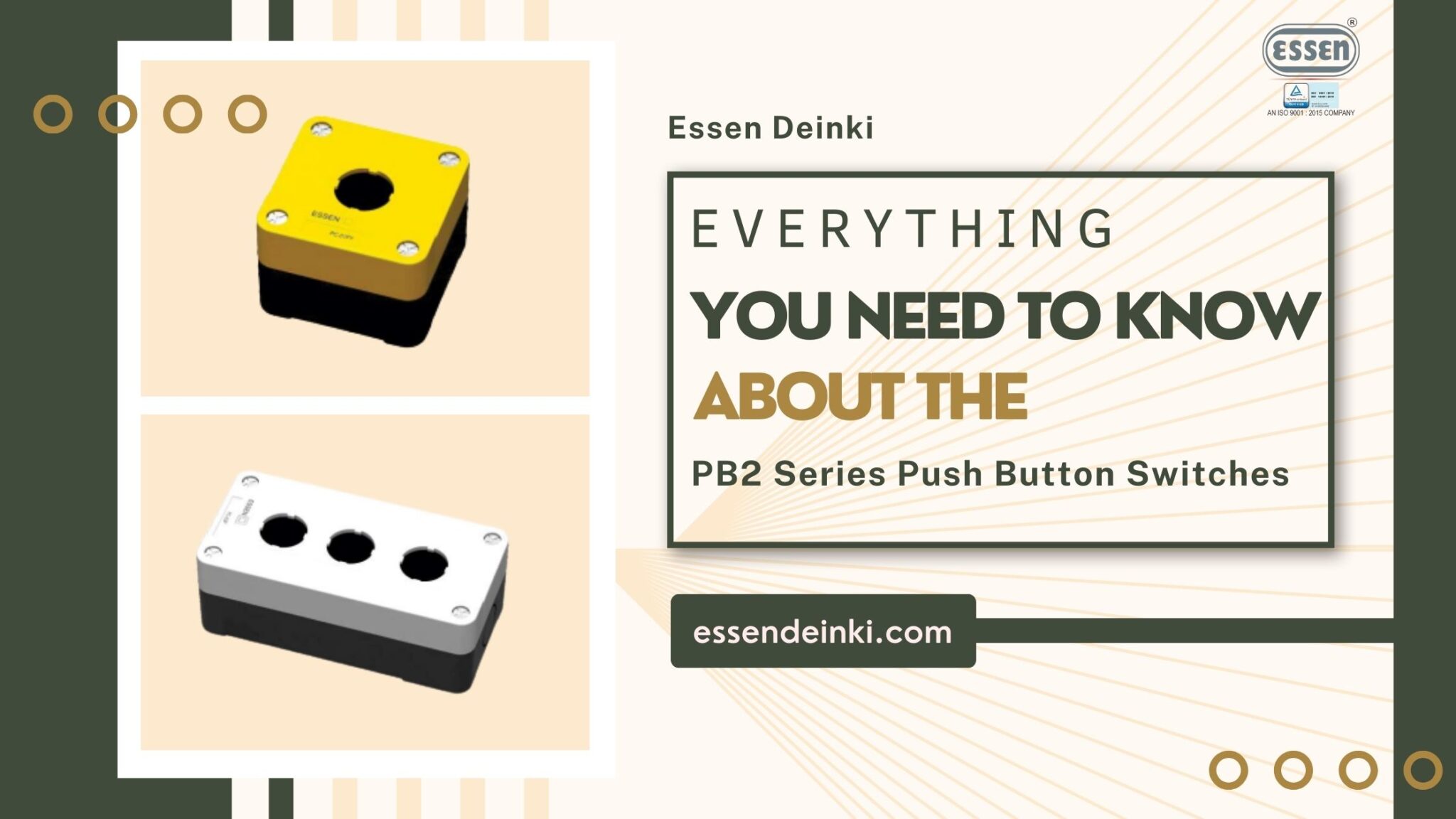 PB2 Series Push Button Switches | Features & Models