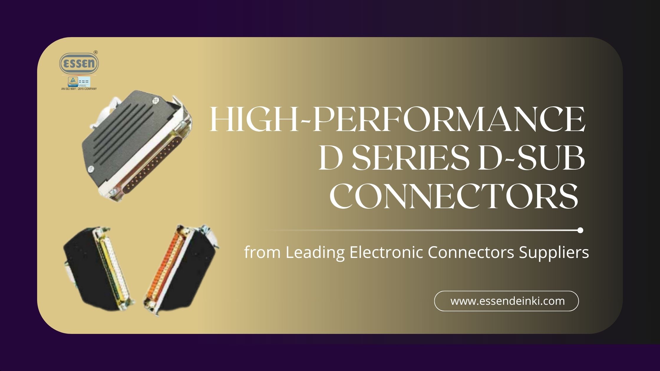 High-Performance D-Sub Electronic Connector Supplier