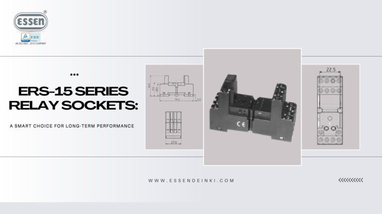 ERS-15 Series Relay Sockets for Industrial Use | Essen Deinki