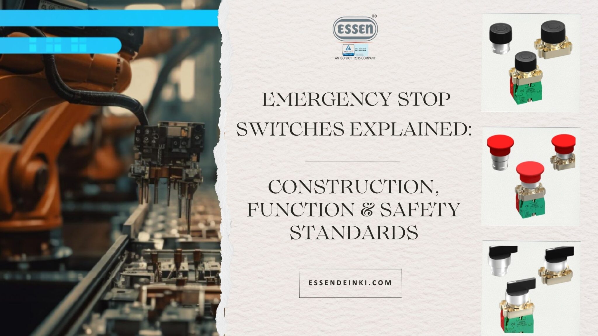 Emergency Stop Switches: Design, Safety & Compliance Guide