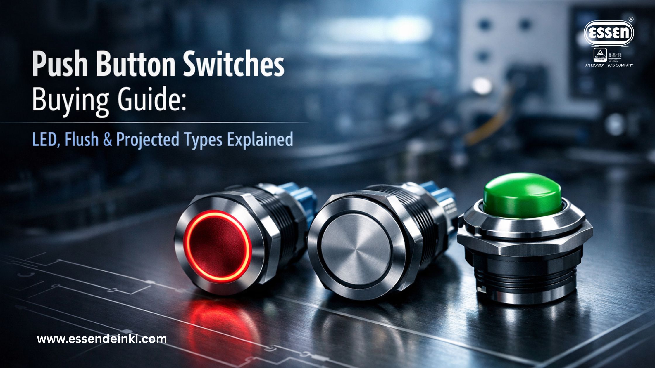 Push Button Switches Buying Guide | LED, Flush Types